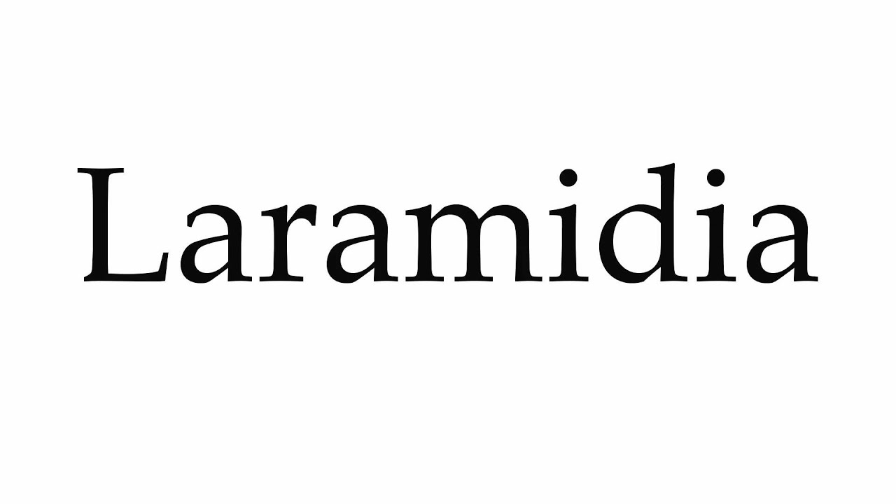 How to Pronounce Laramidia - YouTube