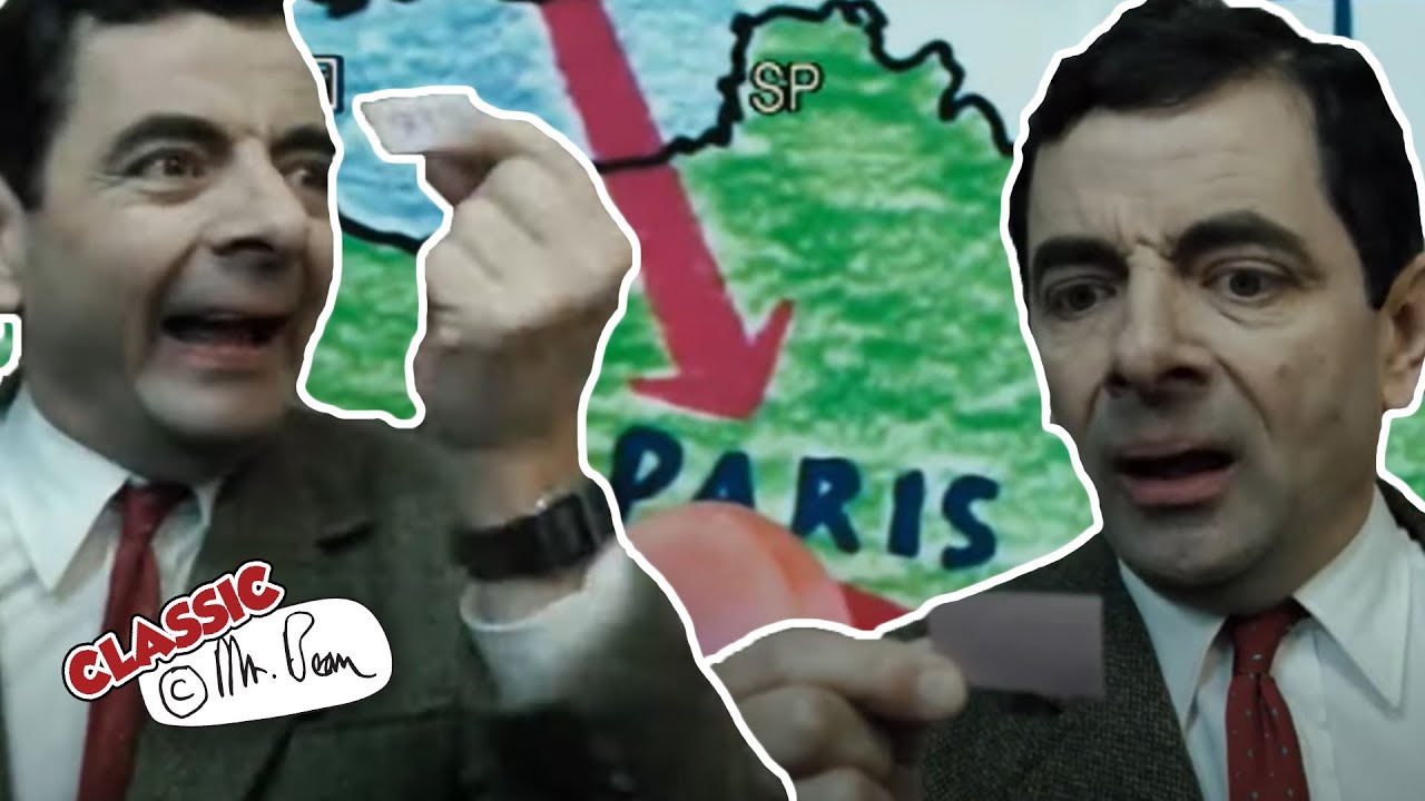 Mr Bean Loses his Raffle Ticket & Still Wins a Trip to France | Mr Bean ...