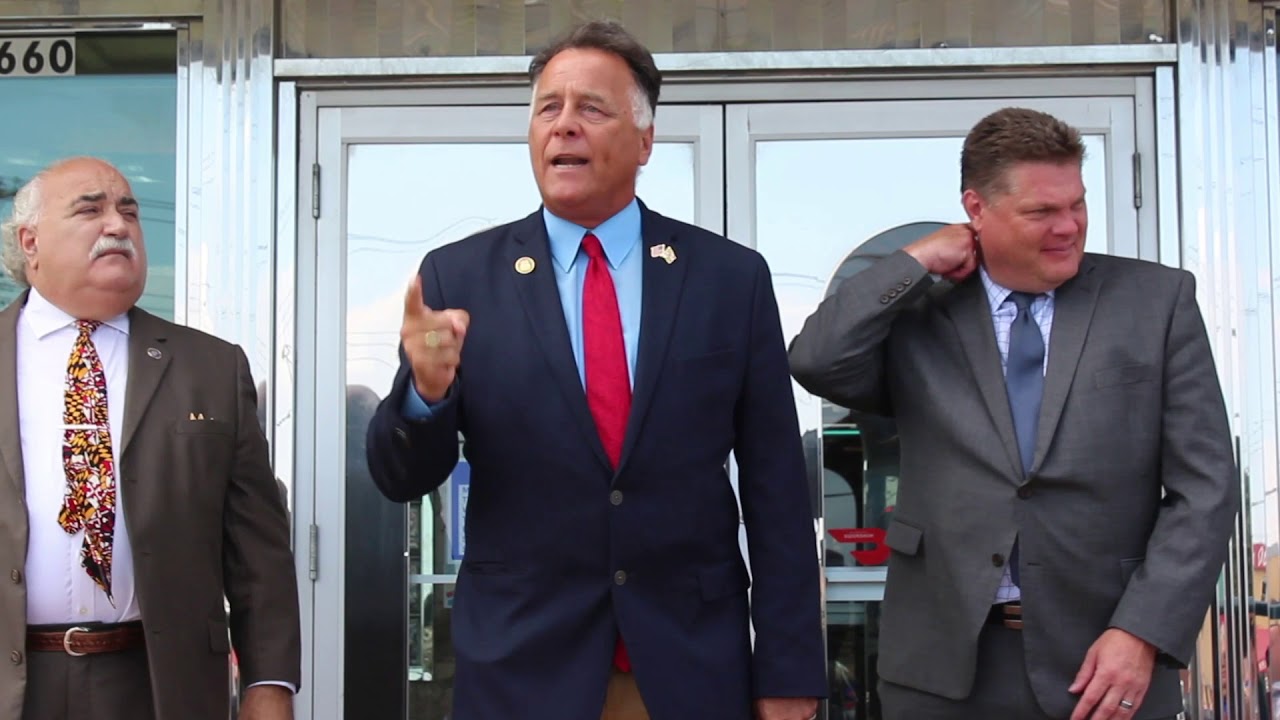 Sen. Johnny Ray Salling announces his 2020 candidacy - YouTube