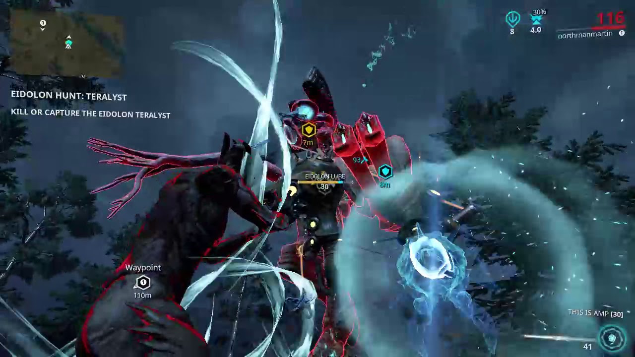 Warframe Primed Chamber Vectis Prime Vs Eidolon Teralyst | Build in ...