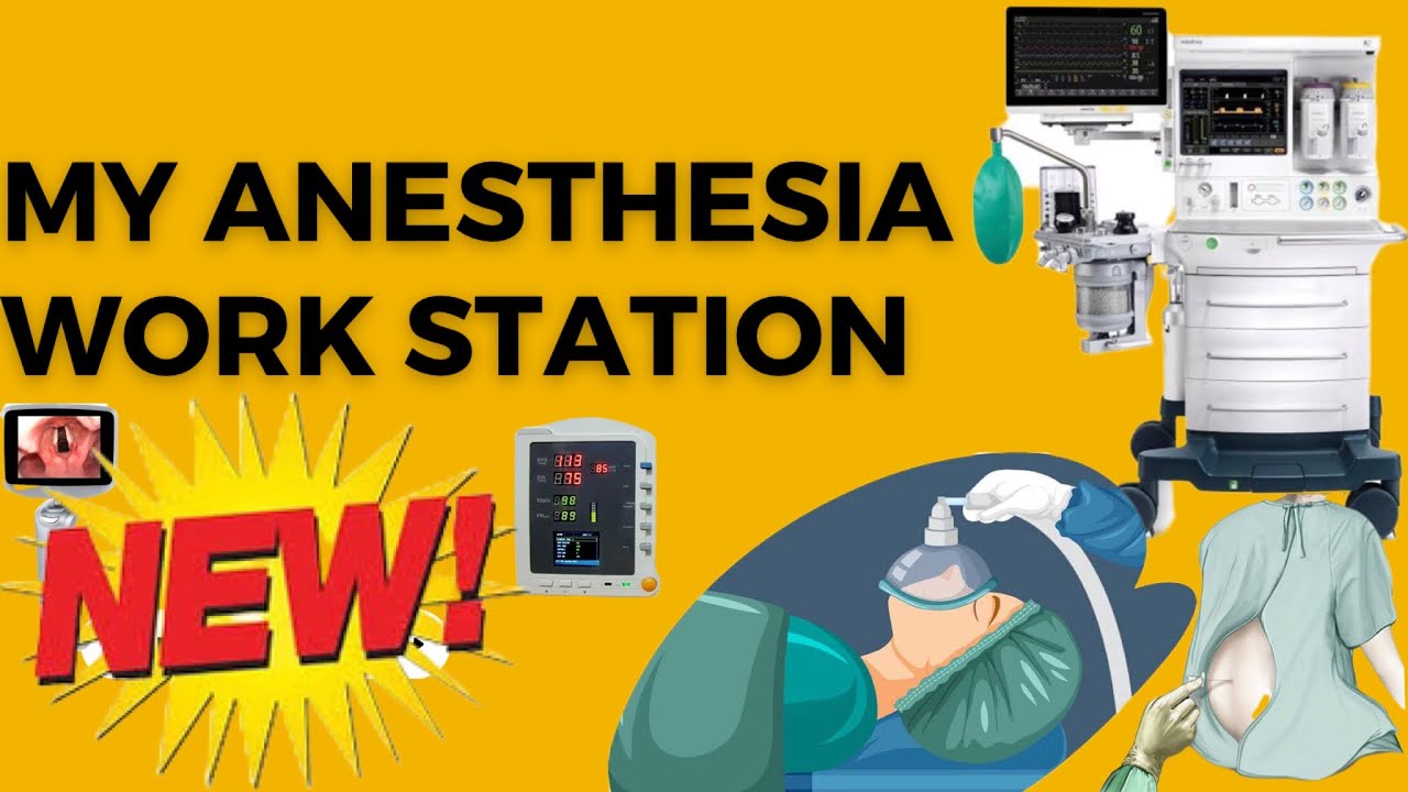 Anesthesia machine | work station #anesthesia #equipment # ...