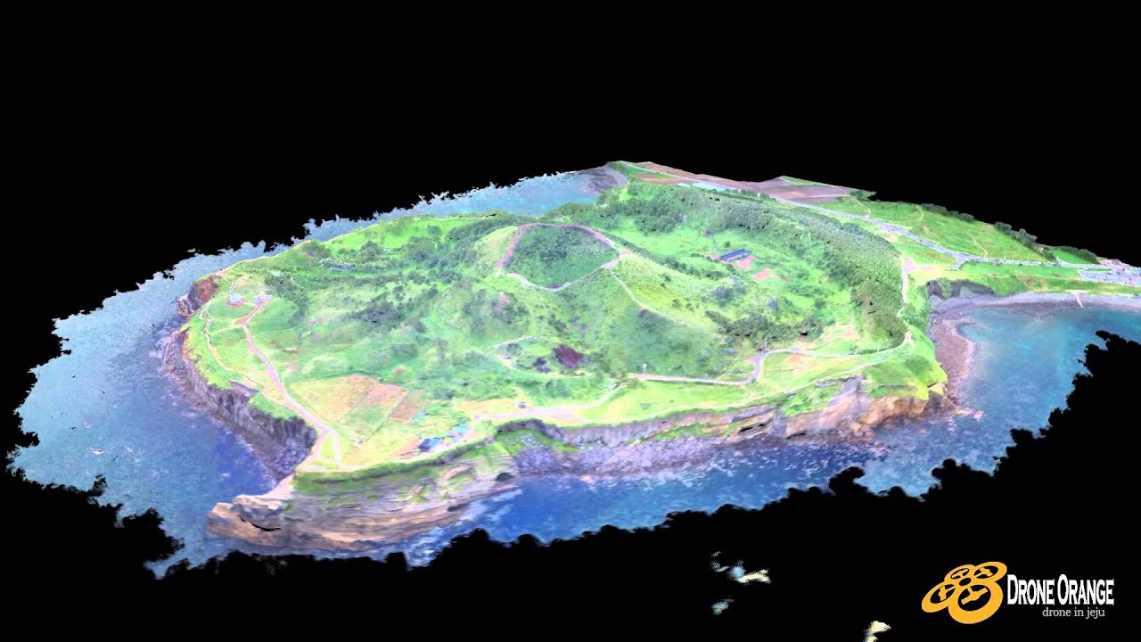Songak Mt in Jeju Island S.Korea Drone GIS Pix4D W - YouTube