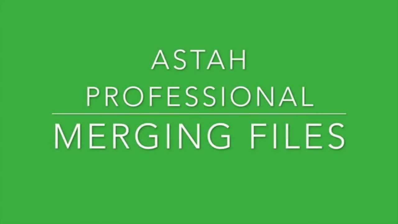 Astah Tutorial - How to merge files in Astah Professional - YouTube