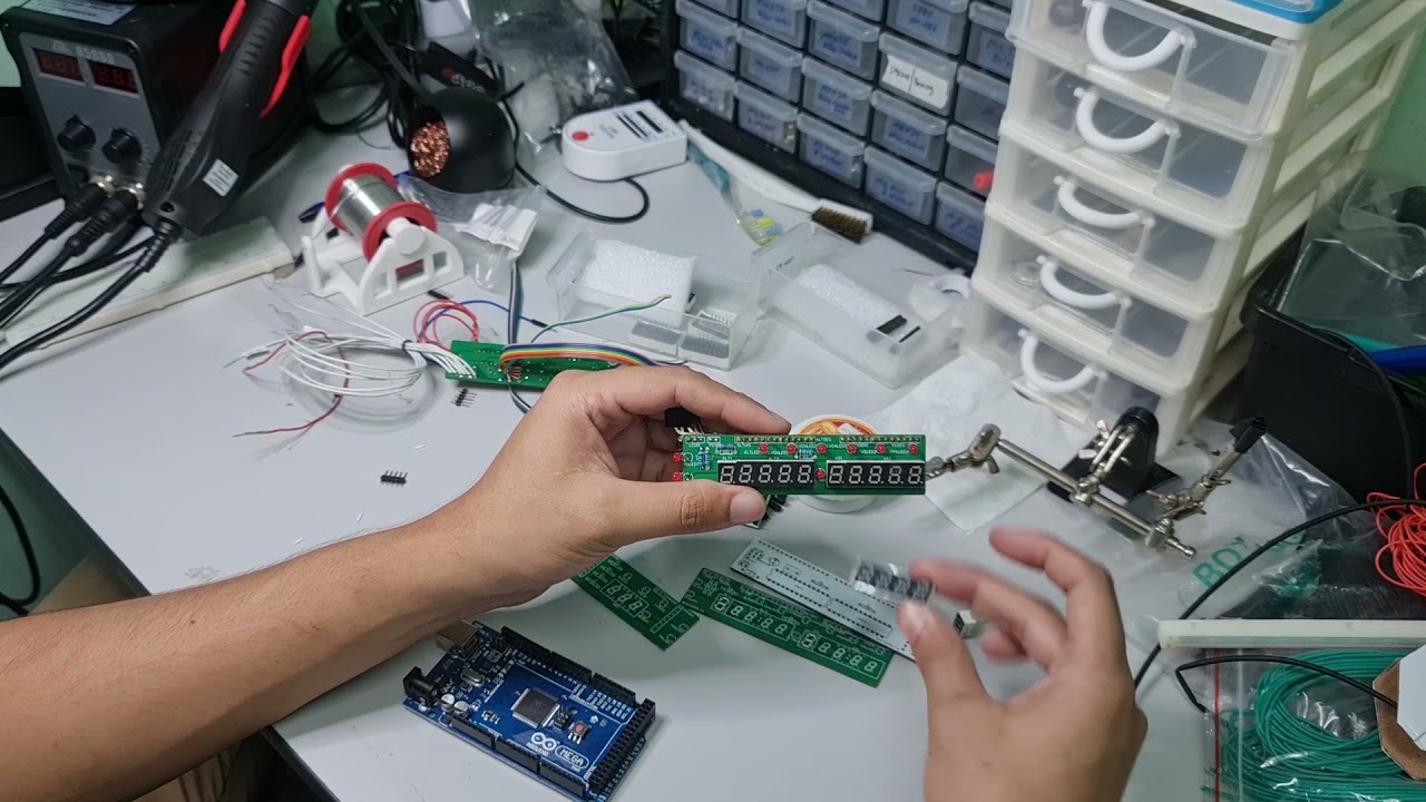 A320 DIY FCU Display PCB Walkthrough - YouTube