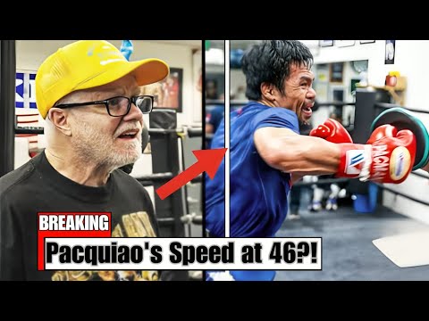 Manny Pacquiao’s INSANE Speed at 46 Leaves Freddie Roach in SHOCK ...