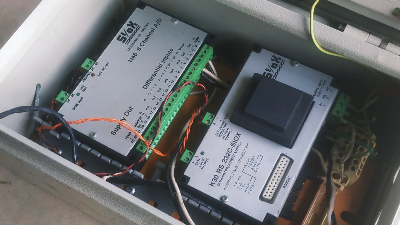 INTERFACE UNIT FOR ANEMOMETER K30 RS 232C SIOX N48 8 CHANNEL A/D ...