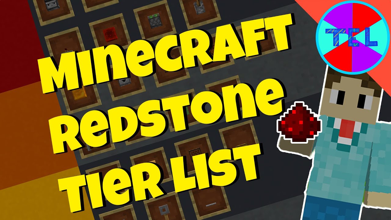 Tier List Of All Minecraft Redstone Components - YouTube