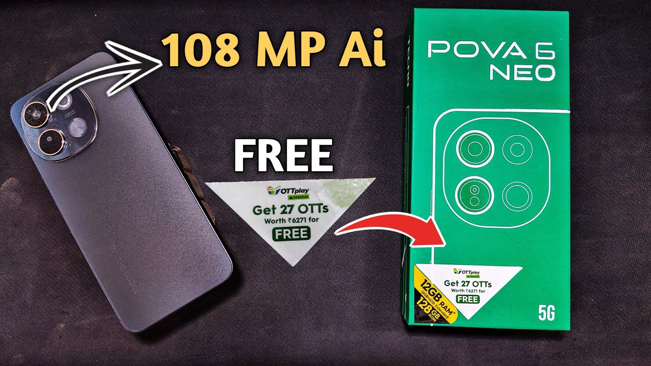 Tecno Pova 6 Neo Review | Tecno Pava Neo 5G | Ott Play Free Subscription | Se Mobile | - YouTube
