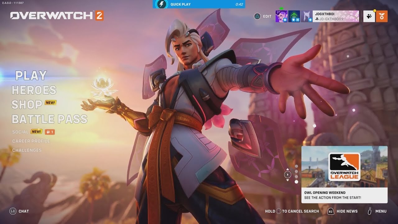 tank main tries New support agent (ow2) - YouTube