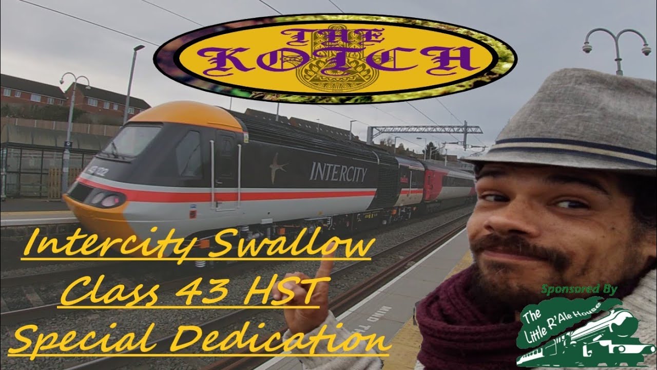 Intercity Swallow Class43 HST 43102 Special Dedication - YouTube