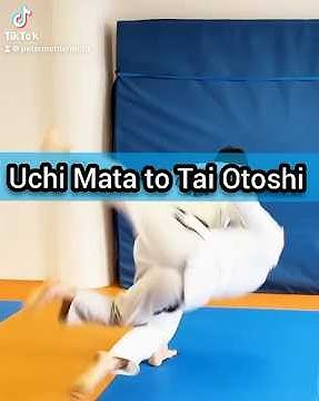 Crazy Judo Throw Combination Uchi Mata to Tai Otoshi #mma #bjj #sambo #judo - YouTube