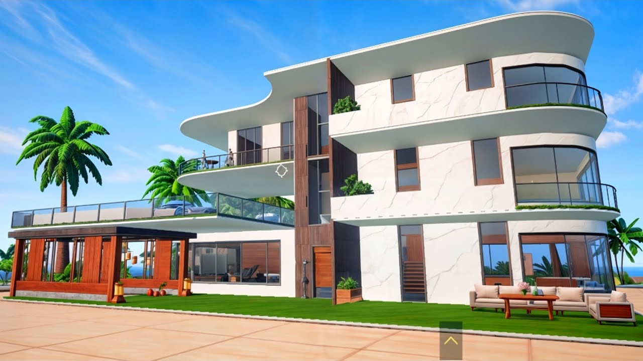 PUBG mobile house design for level 21 with swimming pool 🔥😍 - YouTube