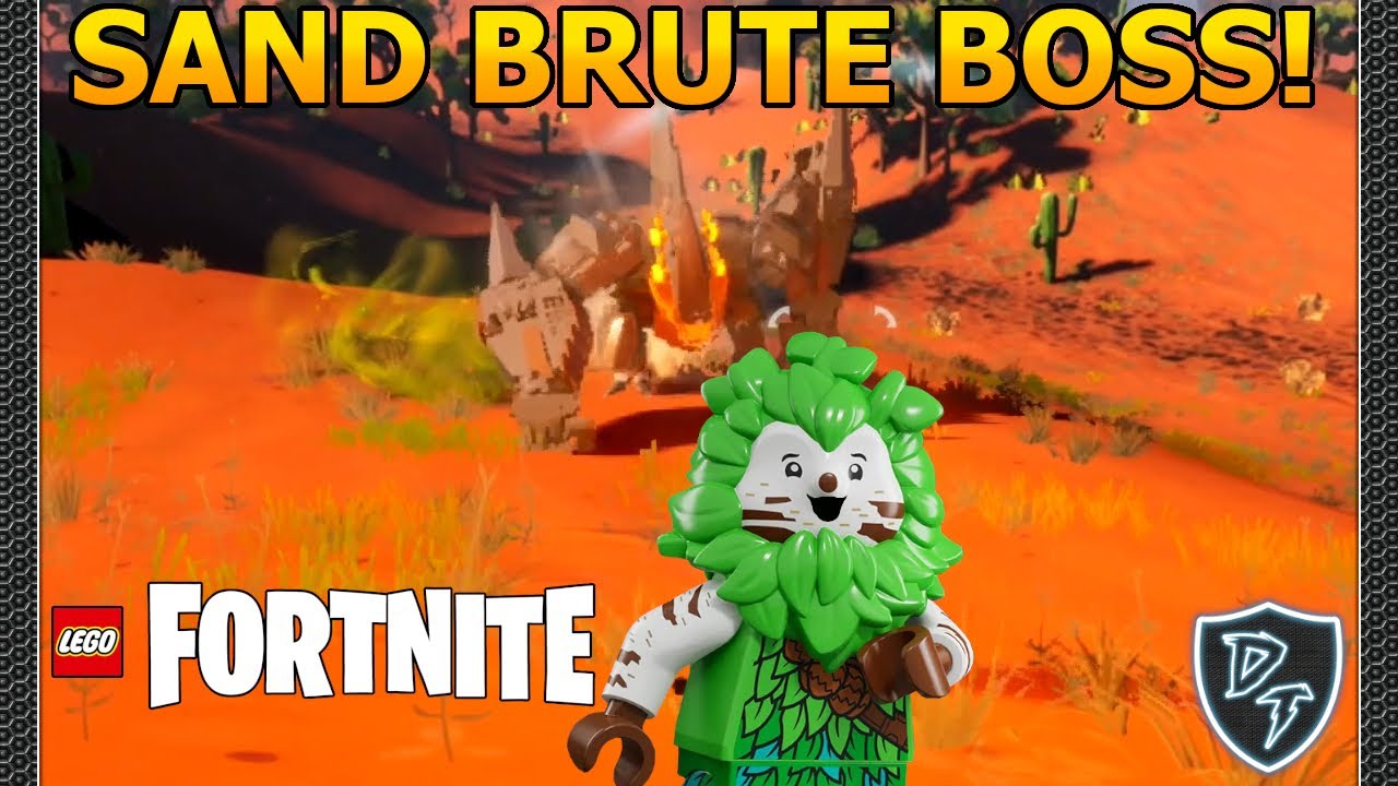 Sand Brute Boss Fight - Lego Fortnite - Ep 10 - YouTube