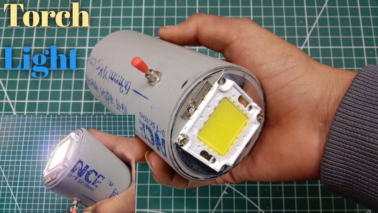 How To Make A Pawar Full Torch light At Home - YouTube