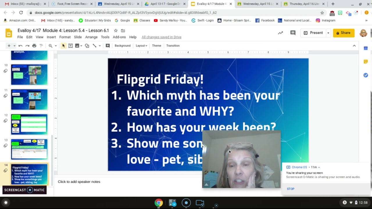 Friday, April 17 greeting - YouTube