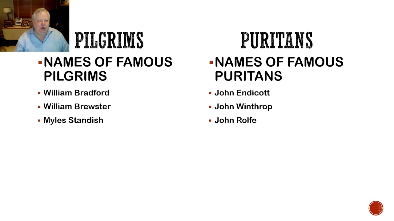 Differences between Pilgrims and Puritans - YouTube