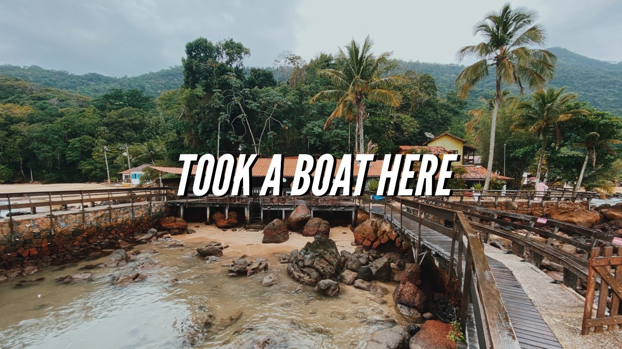 A Boat to an Island off Brazil - YouTube