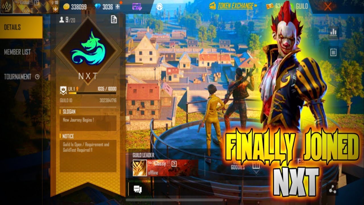 Joined Nxt Guild | Classy Bhai Thanks Bro ️🔥 | Nxt Level | 1v1 With Nxt ...