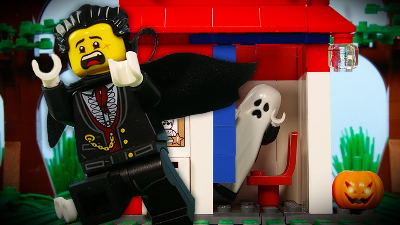 LEGO City Halloween Ghost Fail STOP MOTION LEGO Ghost Prank Fail | LEGO ...