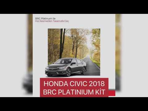 HONDA CIVIC 2018 BRC PLATINUM MONTAJI