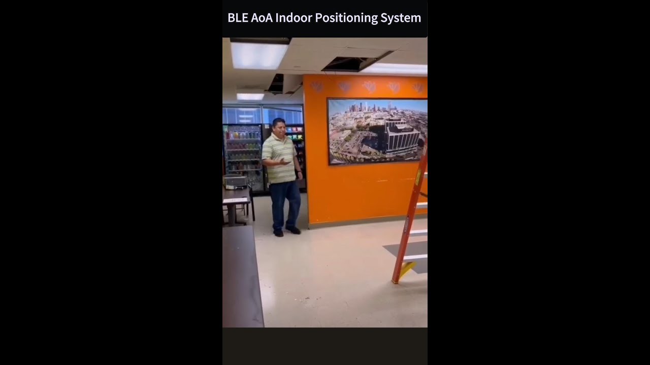BLE AoA Indoor Positioning System precision tracking and navigation ...