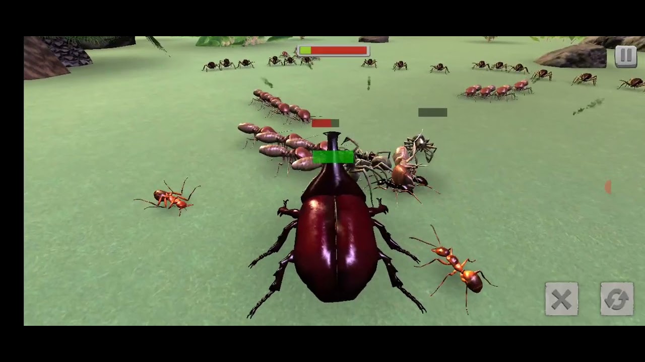 jugando a bug battle simulator 2 - YouTube