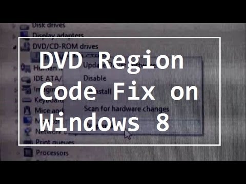 How to Find DVD Region Codes on Windows 8 and Fix Them - YouTube