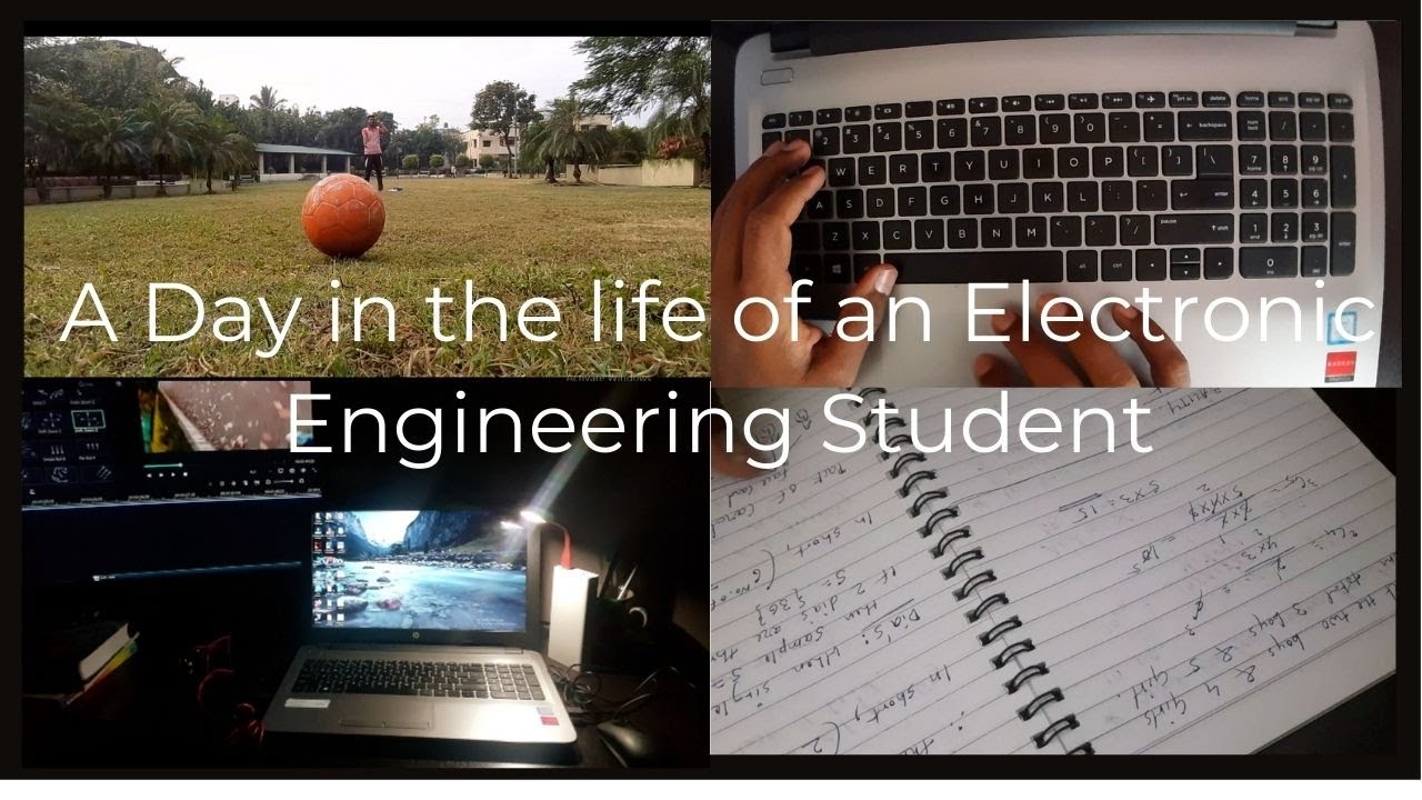 A day in life of an Electronic Engineering student - YouTube