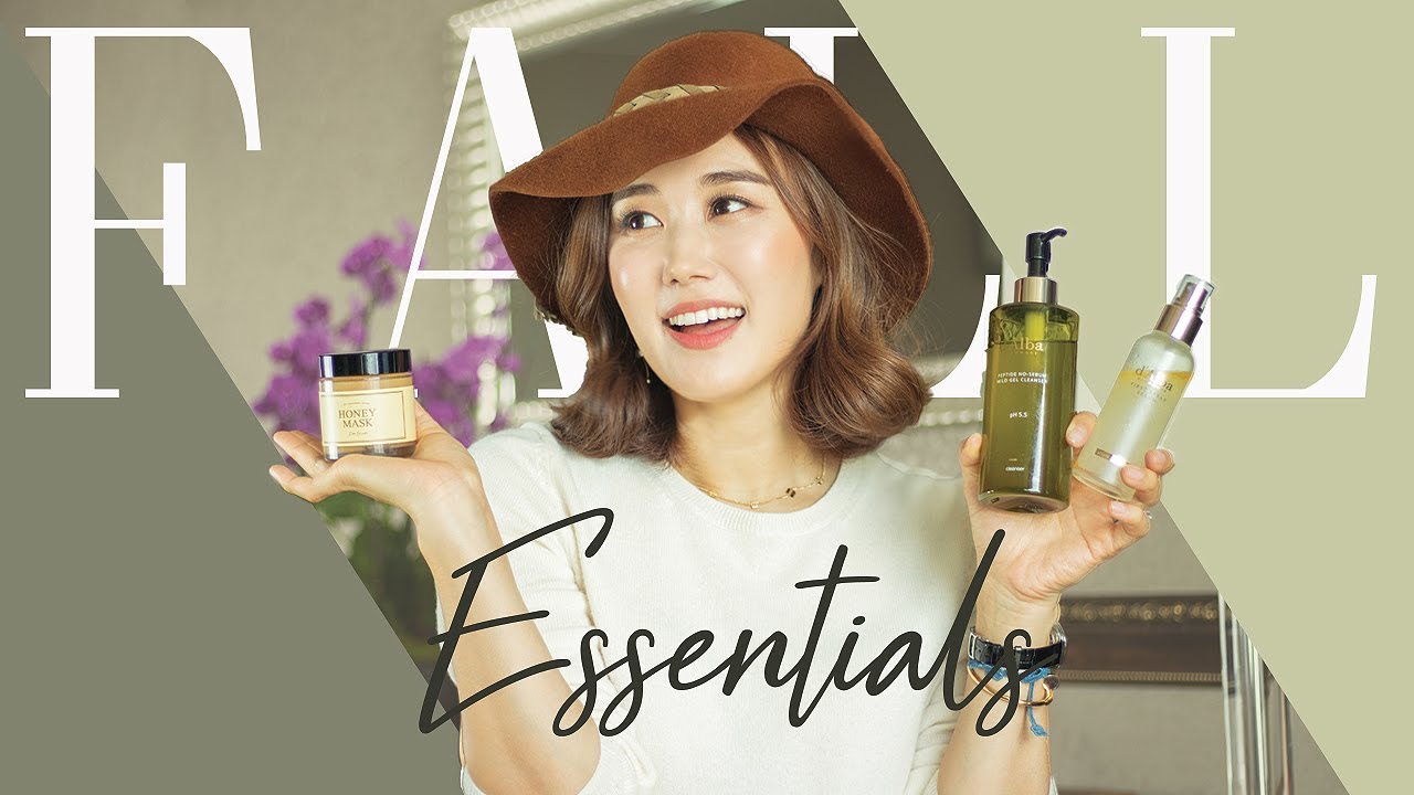 🍁MY FALL SKINCARE ESSENTIALS 🍁for Dry, Sensitive Skin - YouTube