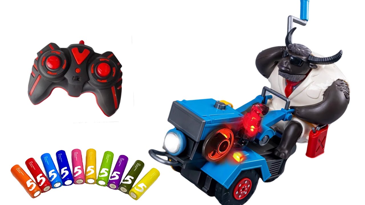 Unboxing for stunt ox carts,Unboxing for electric train toys,Unboxing ...