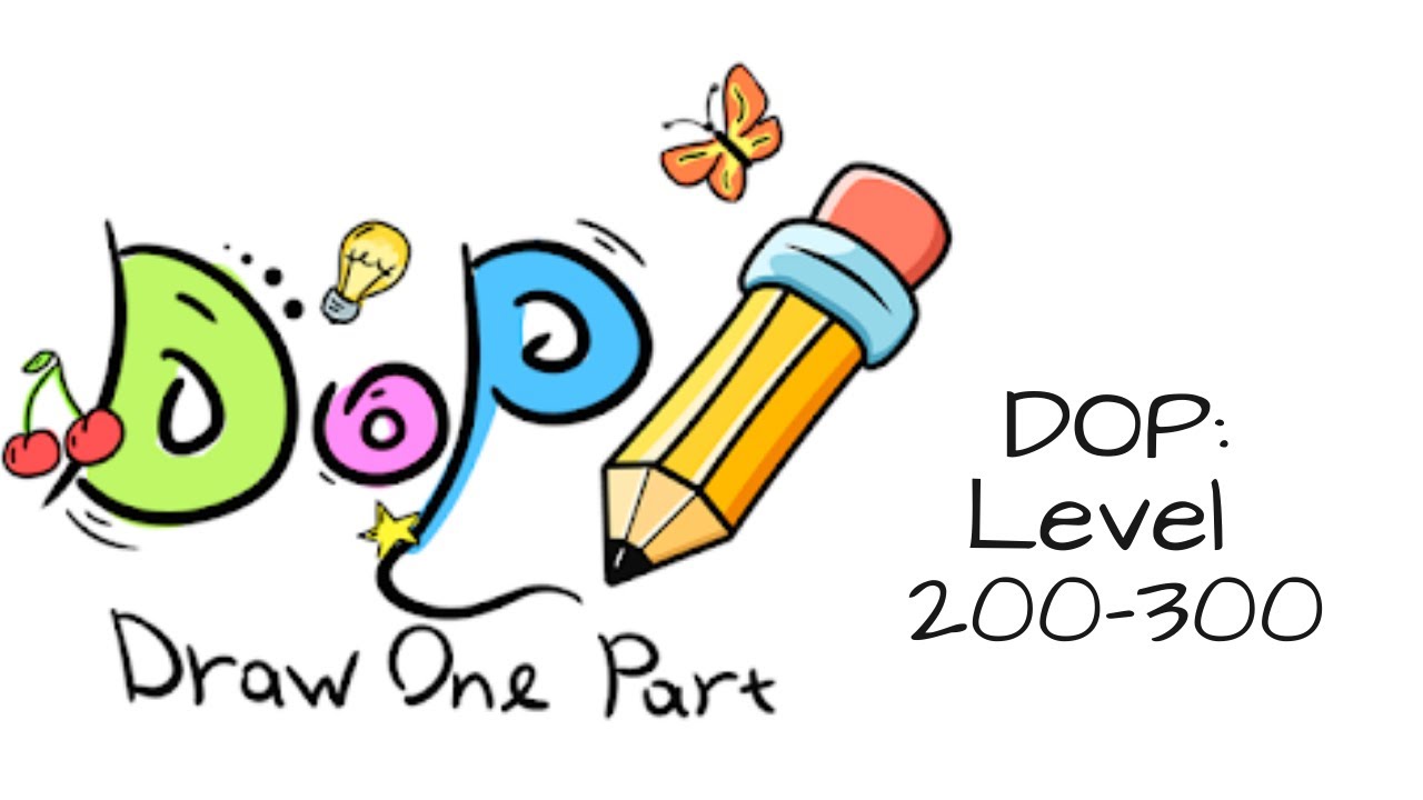 DOP: Draw One Part Game Level 200-300 - YouTube
