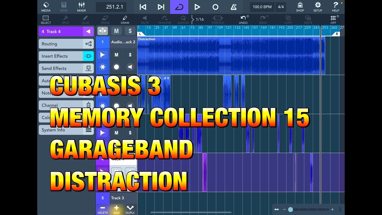 Cubasis 3 - Les Production Zvon Memory Collection 15 - Music Made in ...