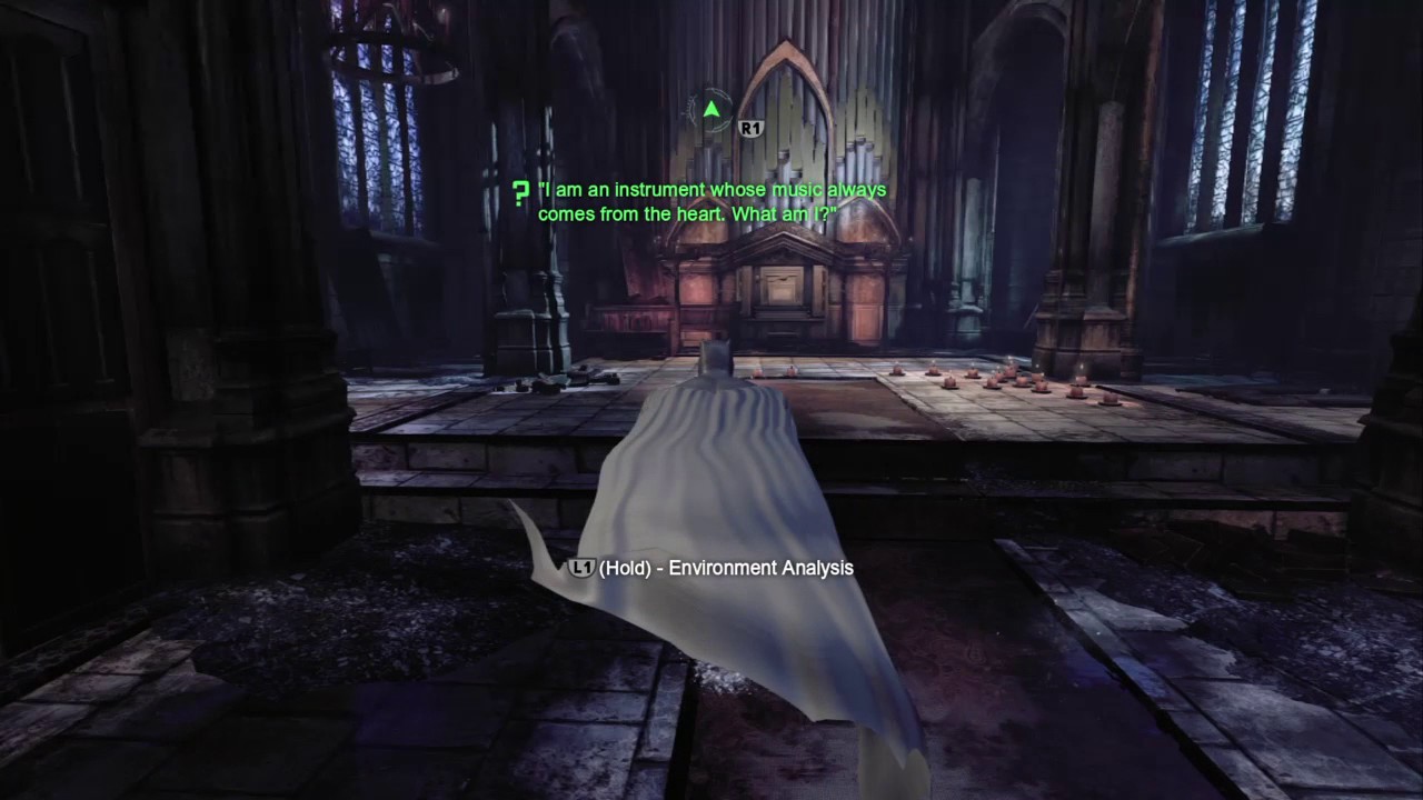 Batman: Return to Arkham - Arkham City - Riddler Challenge - Church ...