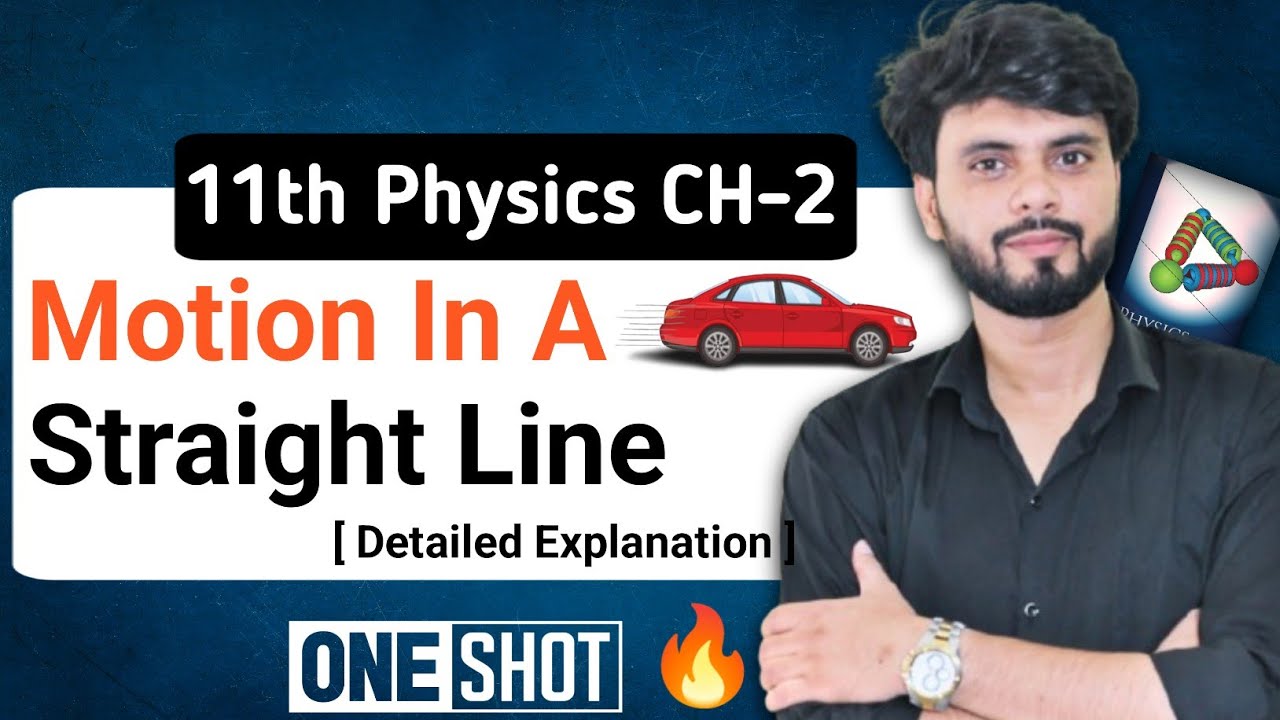 Motion In A Straight Line One Shot | motion in a straight line class 11 ...