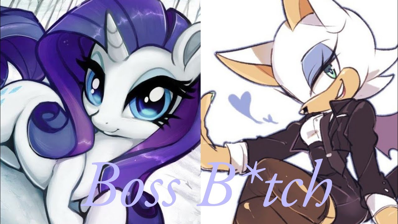 Rarity and Rouge | Boss B!tch - YouTube