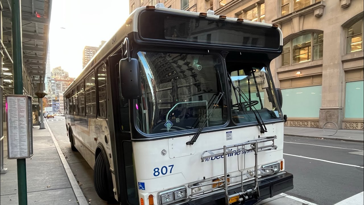 Bee-Line: On Board 2008 OBI Orion V #807 On The BXM4C Express Bus To ...