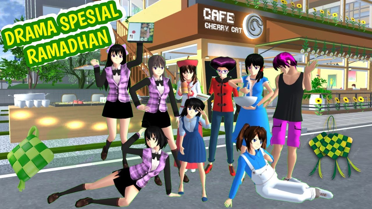 DRAMA SAKURA SPESIAL RAMADHAN " INDAHNYA BERBAGI " MAUREEN & FRIEND ...