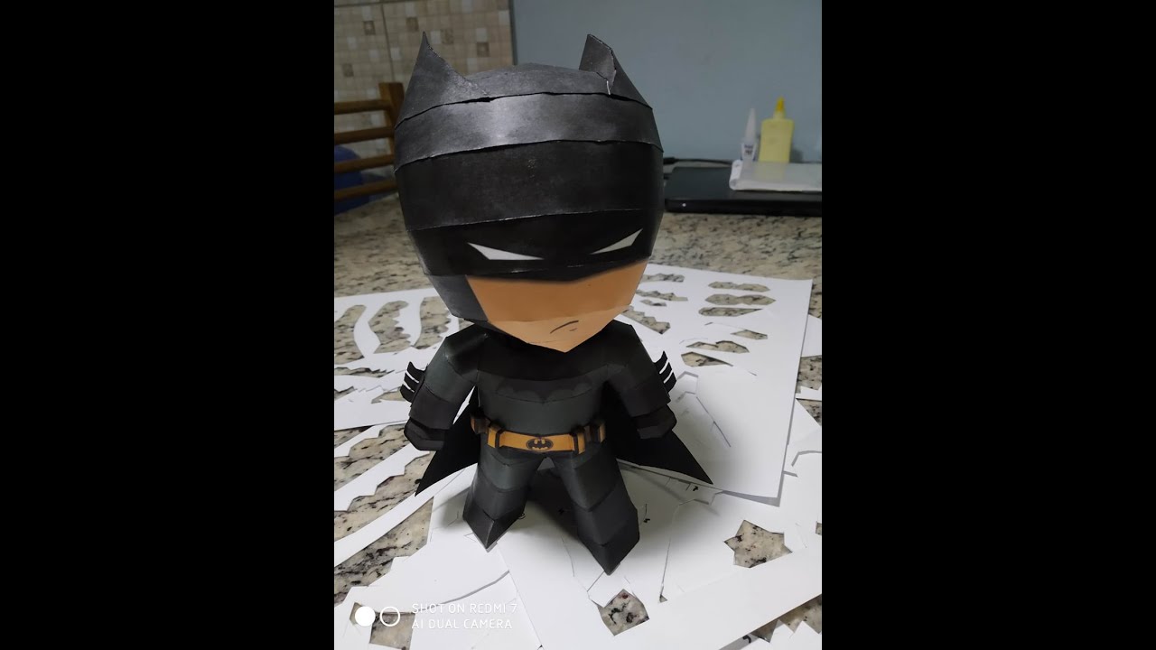 BATMAN PAPERCRAFT - YouTube
