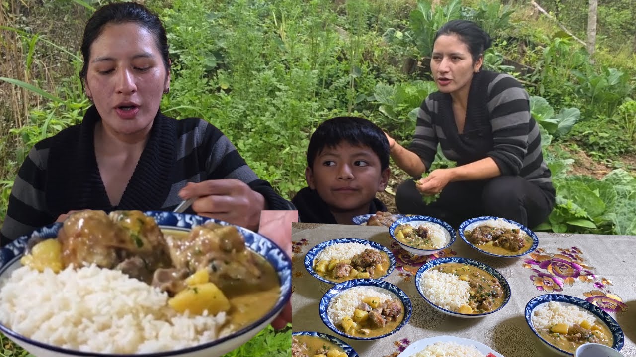 La mejor Patita de cerdo con mani en olla de barro muy rico - Mary la ...