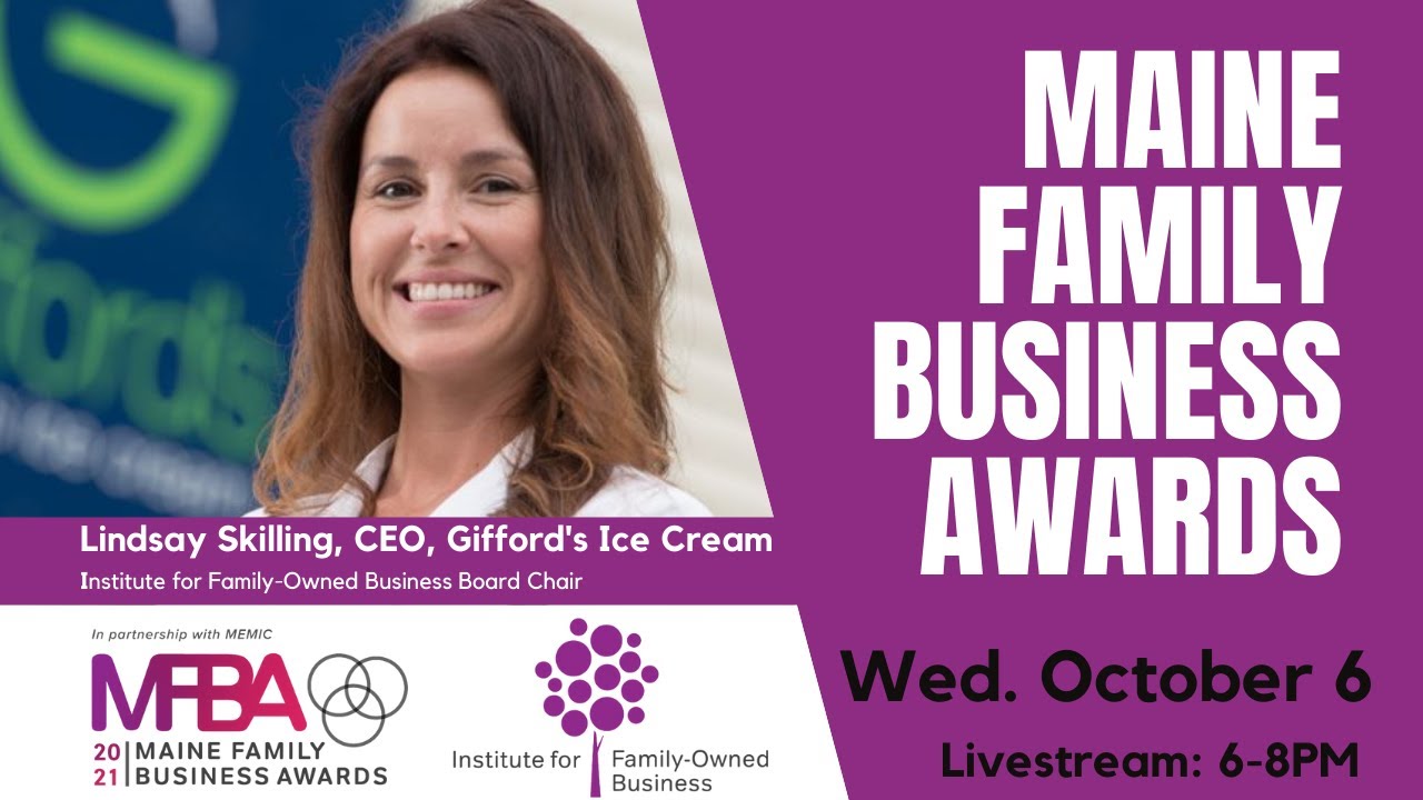 IFOB: 2021 Maine Family Business Awards - Join Us Virtually on October ...
