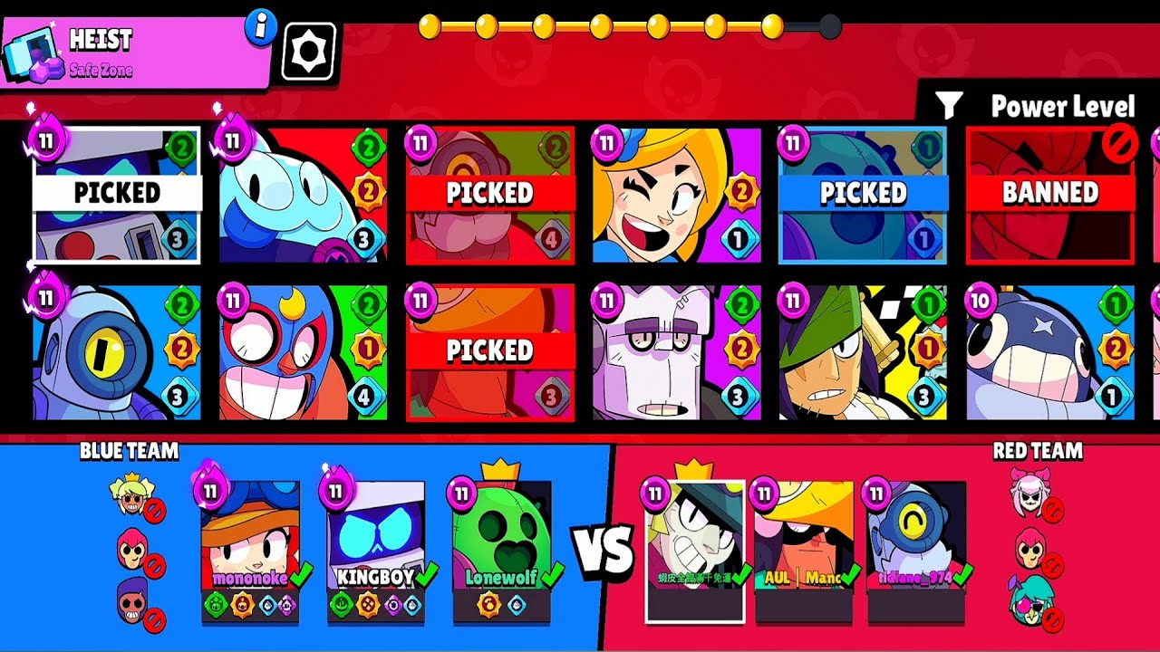 Brawl Stars HEIST Ranked Gameplay Android-iOS Walkthroughs #brawlstars ...