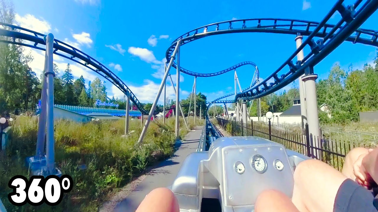 Lightning (Furuvik) - VR ONRIDE - 360° family launch coaster - YouTube