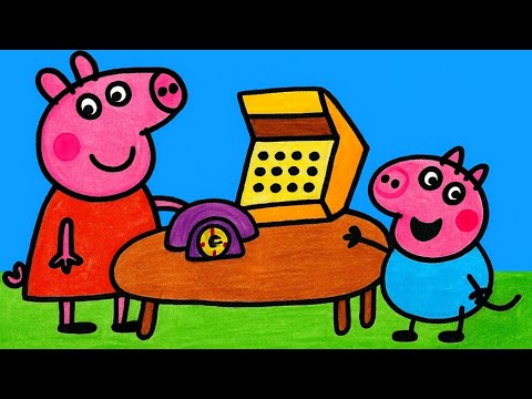 Peppa Pig – Waiting for a Phone Call with George – In English ...