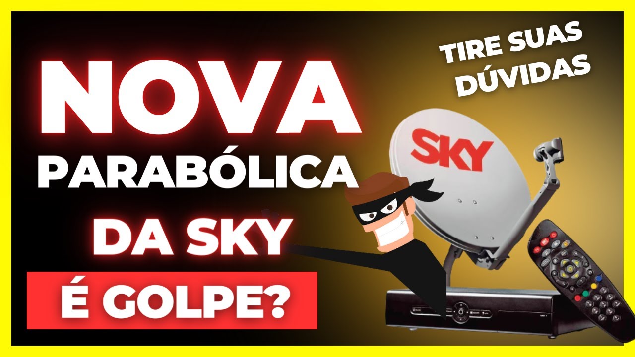 Nova PARABÓLICA DA SKY TV ABERTA Vai ser igual SKY LIVRE? Entenda tudo ...
