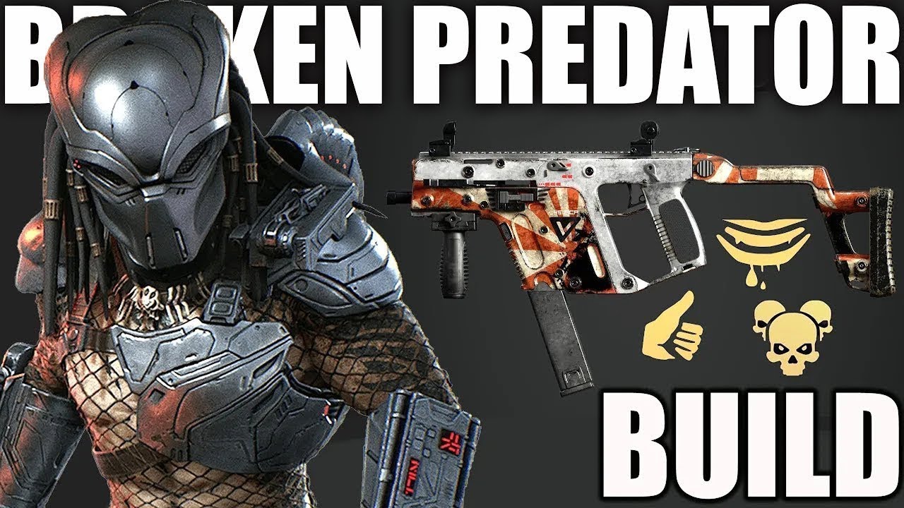 THIS PREDATOR BUILD IS BEST BLEED LEGENDARY BUILD TO SREDD ARMOR FAST ...