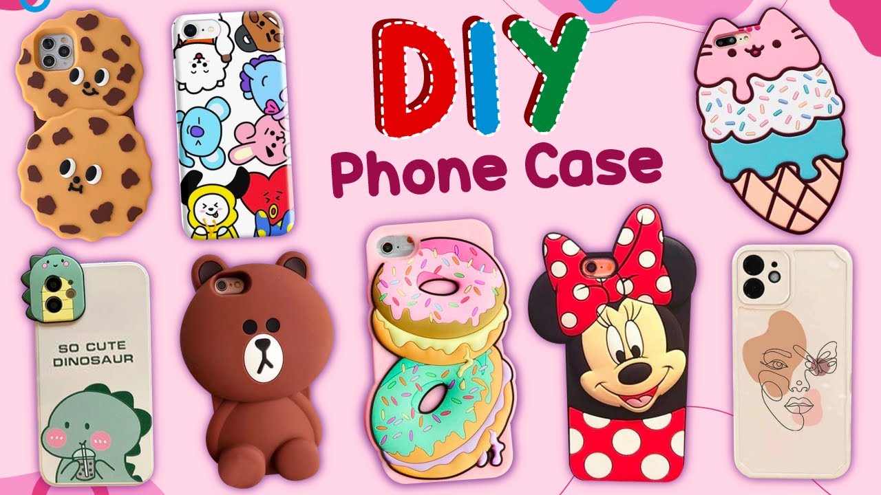 12 DIY - PHONE CASE IDEA - Phone DIY Projects Easy and Cheap - YouTube
