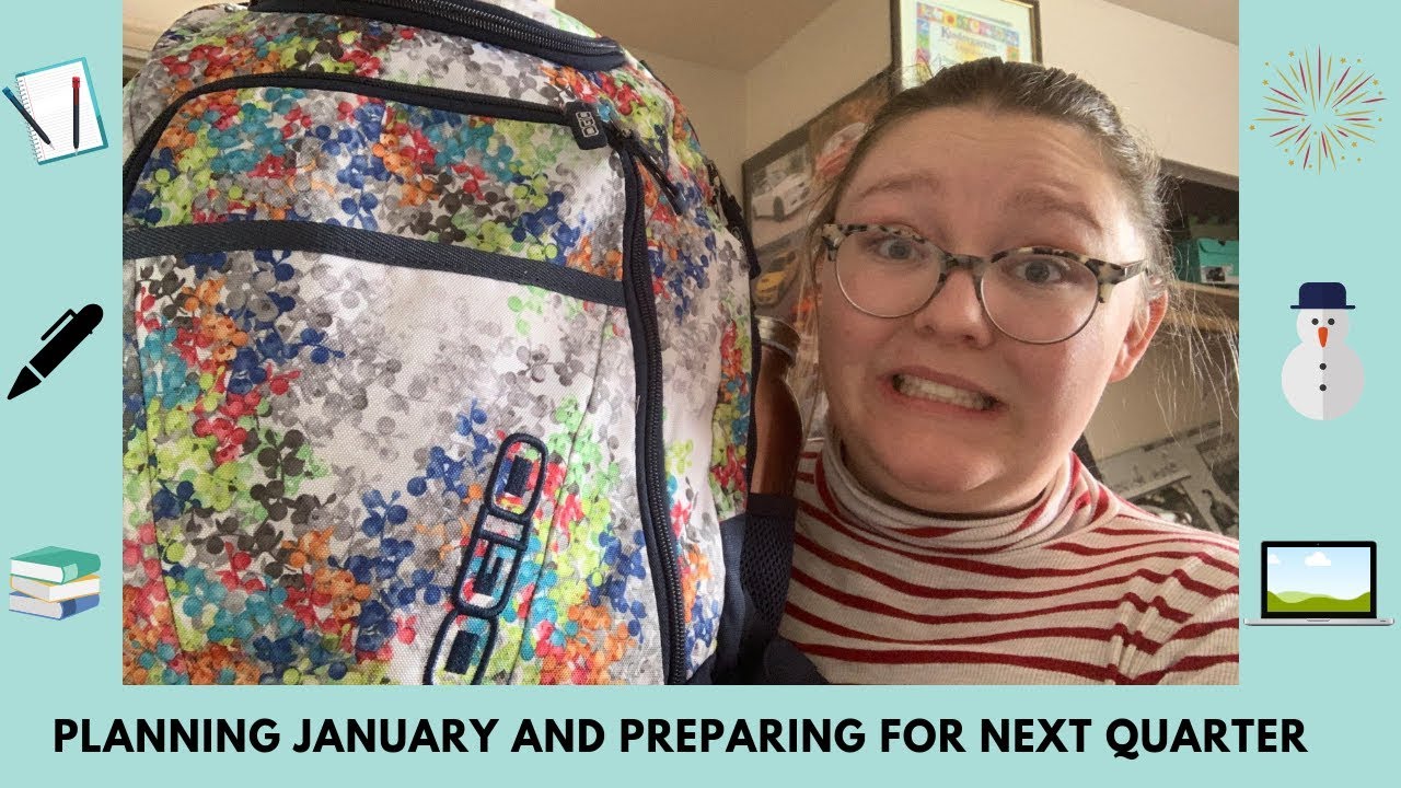 Organizing The Commit 30 Planner for January (part 2) | Getting Ready ...