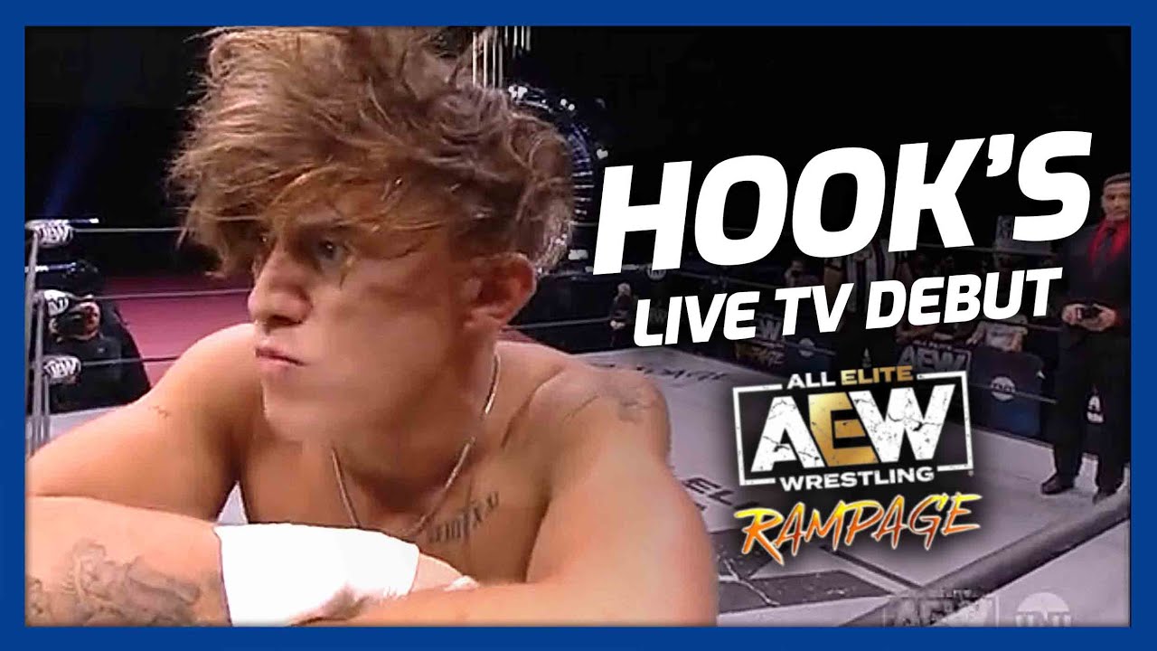 Hook continues to live up to hype in live TV debut | AEW Rampage 1/21 ...