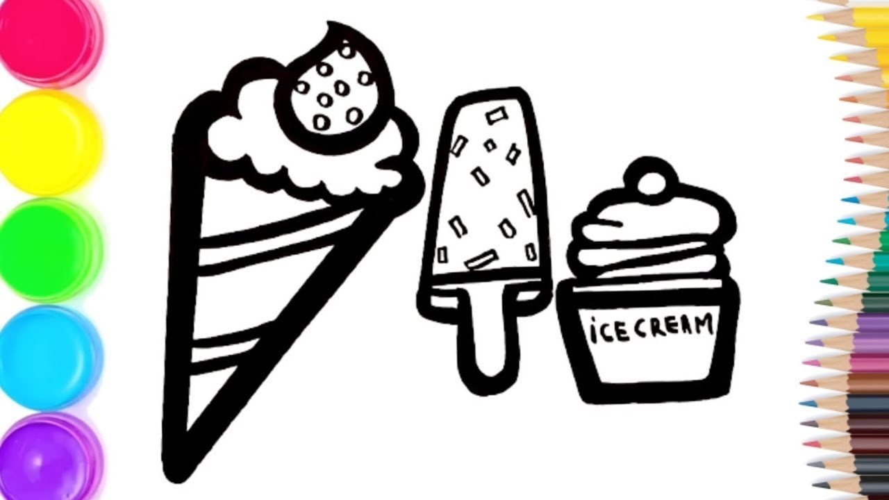 Drowing and coloring for kids & toddlers / Рисование и раскрашивание ...