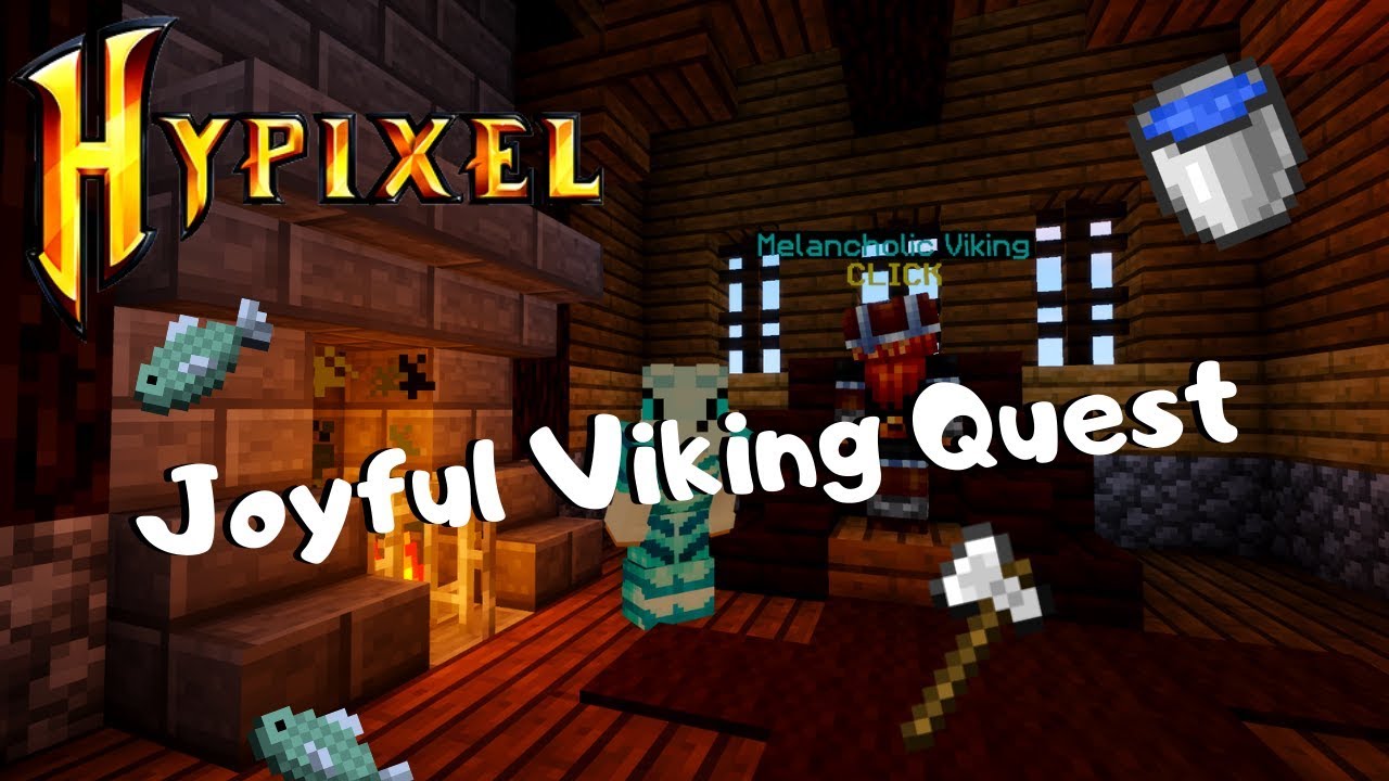 Hypixel: Skyblock- Joyful Viking Quest!! - YouTube